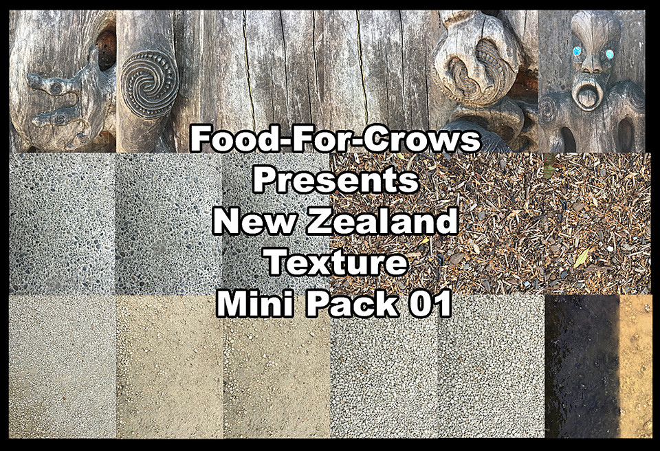 New Zealand Texture Mini Pack 01 - 18 textures