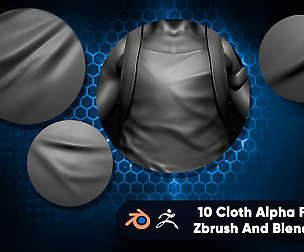 150+ Ultimate Cloth Alpha Pack by Jonas Roscinas