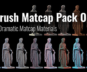 20 high quality matcap pack 2
