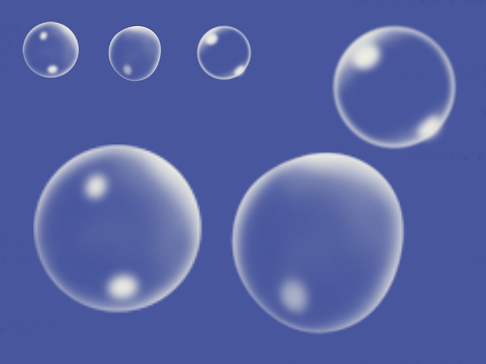 Bubble Brushes for Photoshop