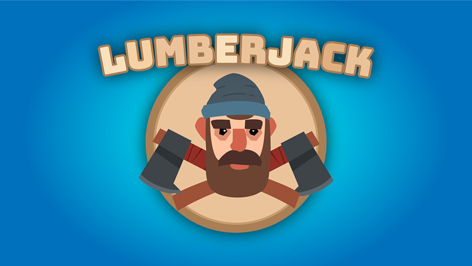 Lumberjack Spine 2D Flat Art Character