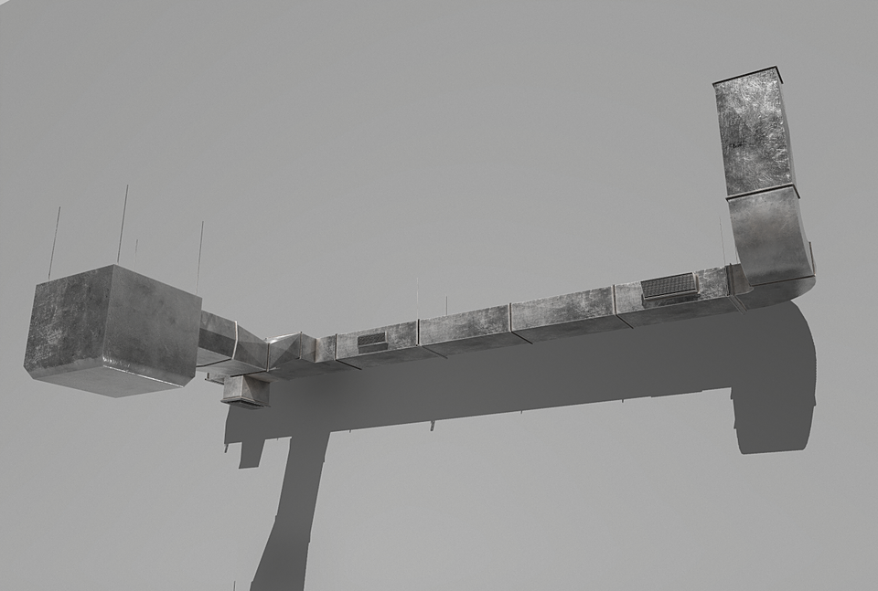 Air ducts modular ventilation system