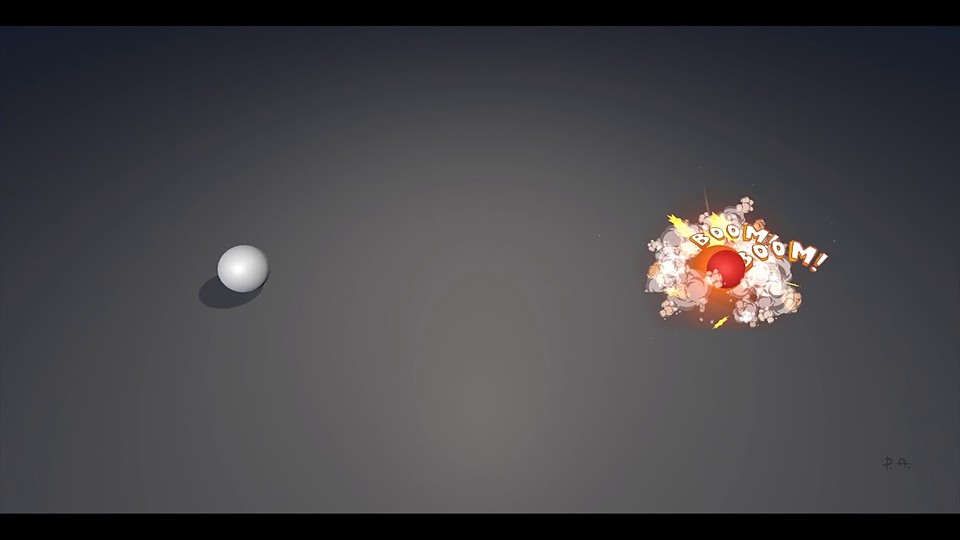 Cartoon Missile and Explosion VFX