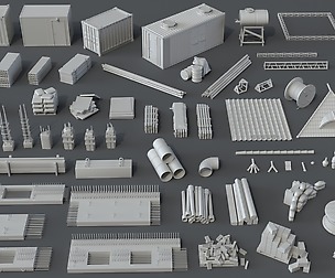 150 ARCHITECTURAL KITBASH VOL 01