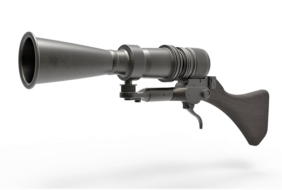 Jawa ion pistol from Star Wars