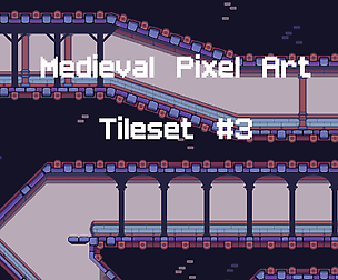 Handpainted Cavern Platformer Tileset