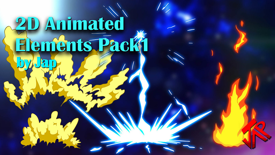 2D Animated elements-pack1