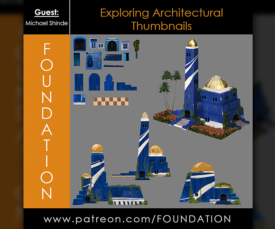 Architectural Thumbnails - Michael Shinde