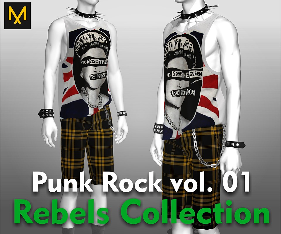 Punk Rock Outfit vol.1 - Rebels Collection