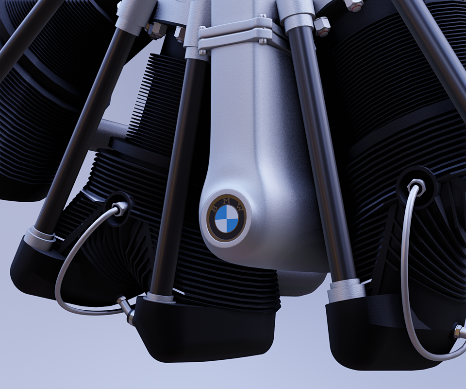 B M W 132A RADIAL AIRCRAFT ENGINE