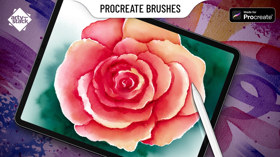 FULL Watercolor – Procreate Brushes