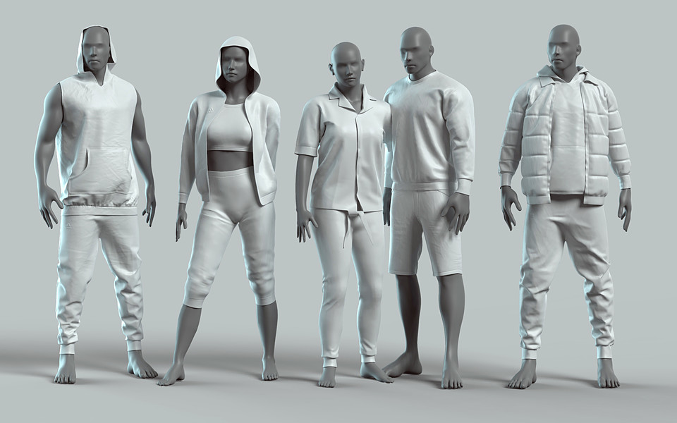 Casual Outfit Pack INCLUDING base body meshes