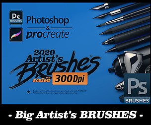Photoshop Texture Pencil Brushes