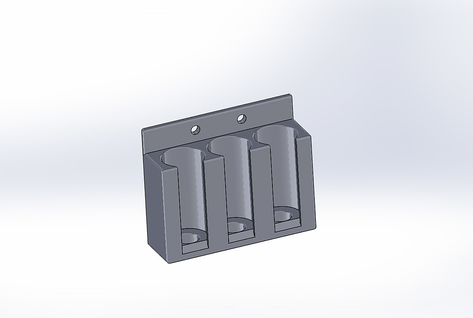 Large Dry Erase Marker Holder