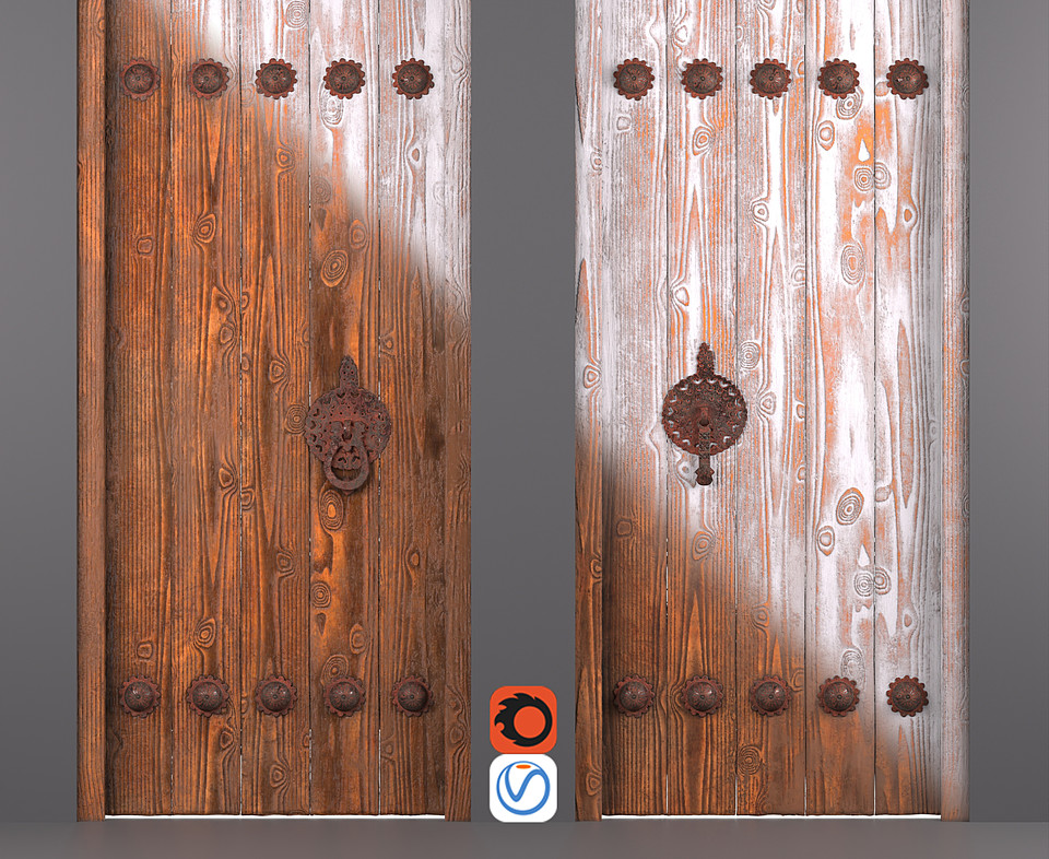 Traditional Iranian Door