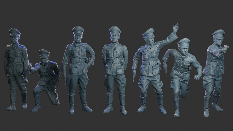 German officers ww2 G5 Pack1