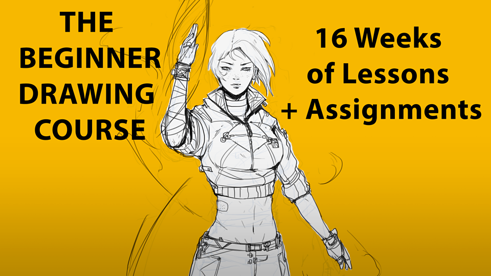 The Beginner Drawing Course 16 Week Edition
