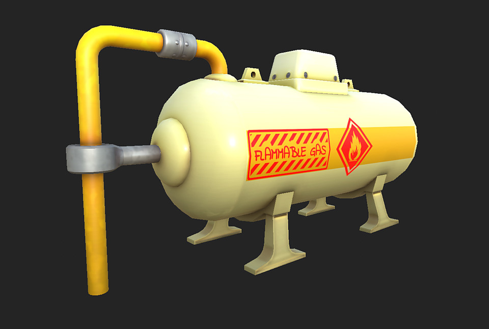 Stylized Gas Tank 01