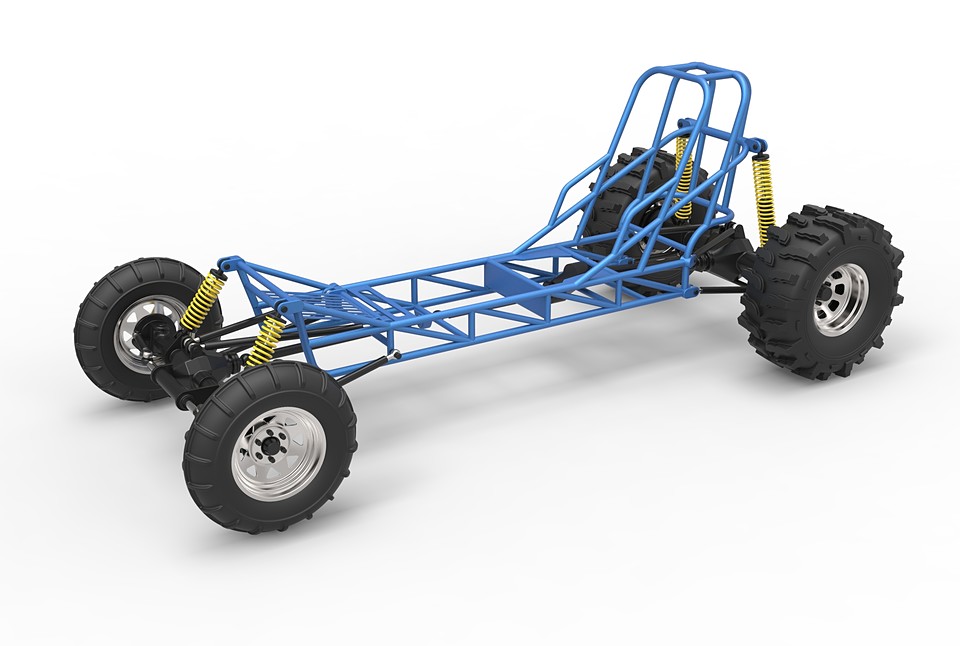 Mud dragster chassis