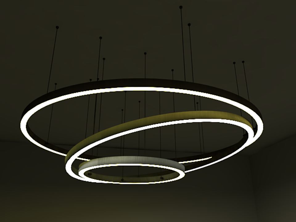 Luster Ceiling Light