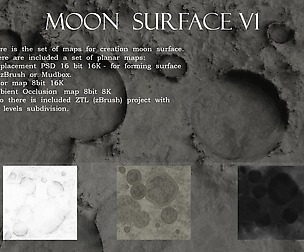 92k Moon Displacement Map