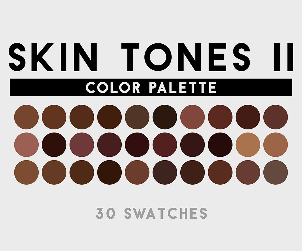 Skin Tones II Color Palette