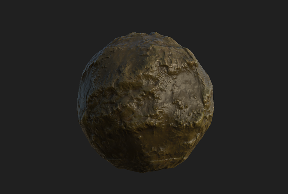 Rough rock ground 4K PBR texture material Texture