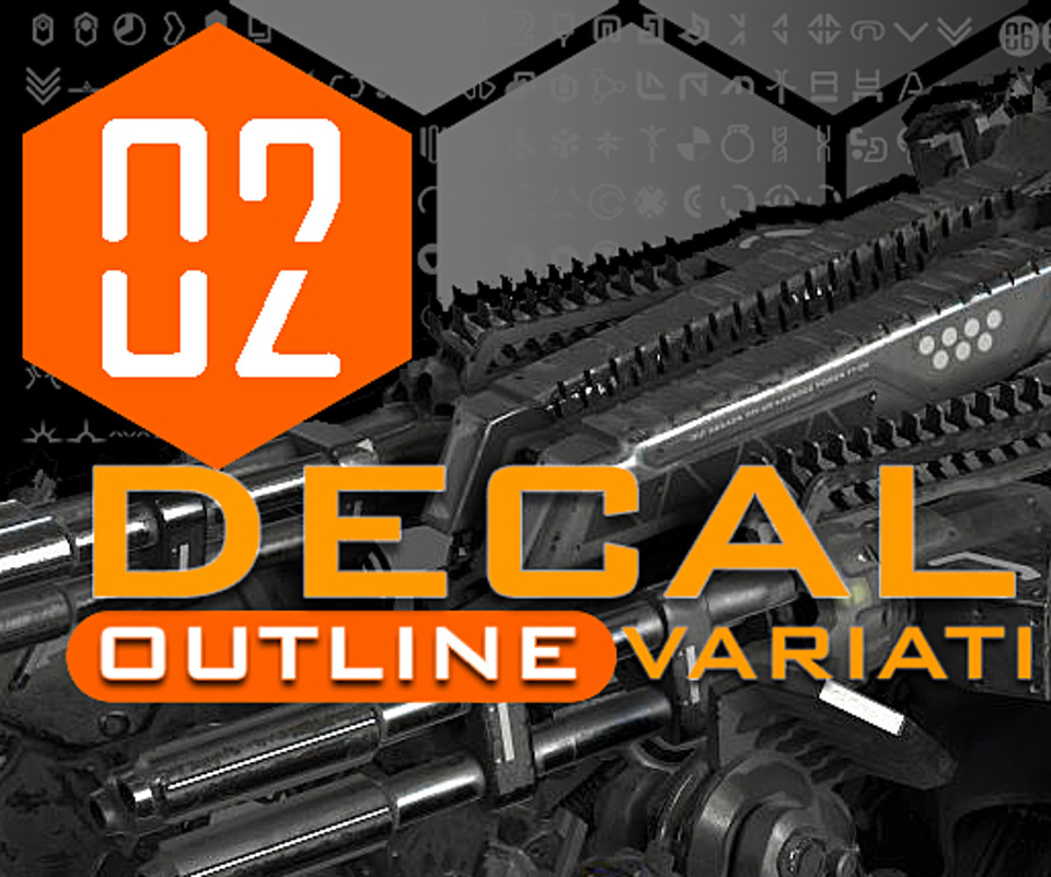 Outline Variation - Decal Pack