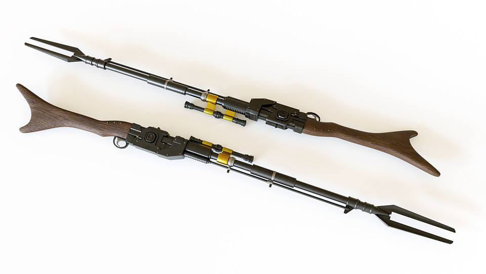 Star Wars The Mandalorian Amban Rifle