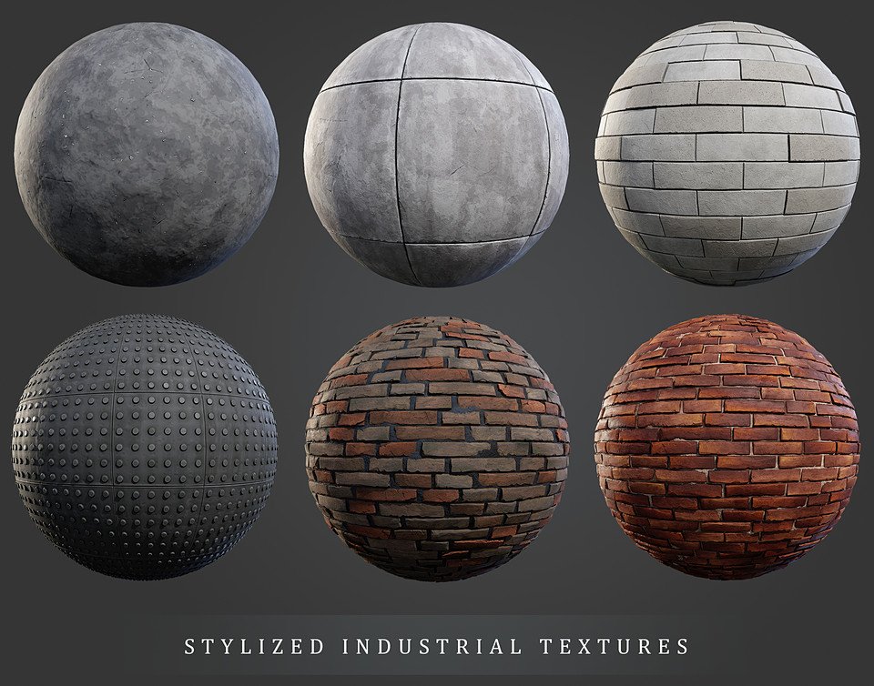 Stylized Industrial Pack Texture
