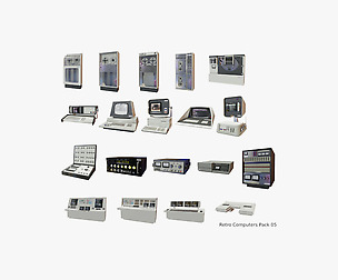 Vintage Computer Alien design 1955