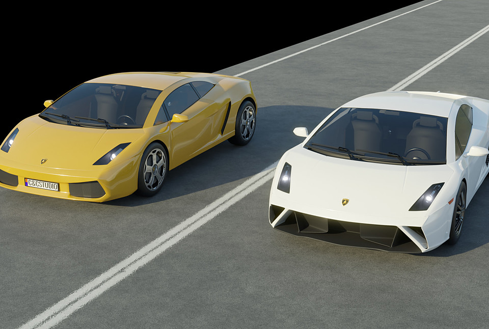 Lamborghini Gallardo (2003 and 2013 versions)