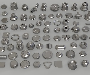 Screw & Bolts model kit