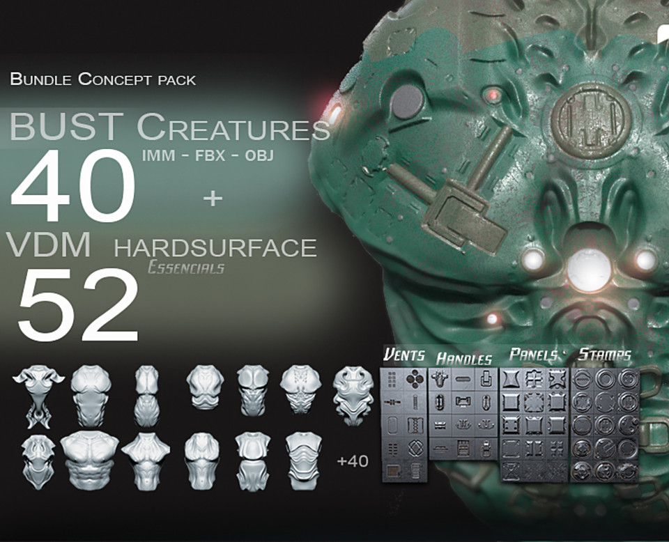 Concept Bundle - BUST KIT + VDM H-SURFACE PACK