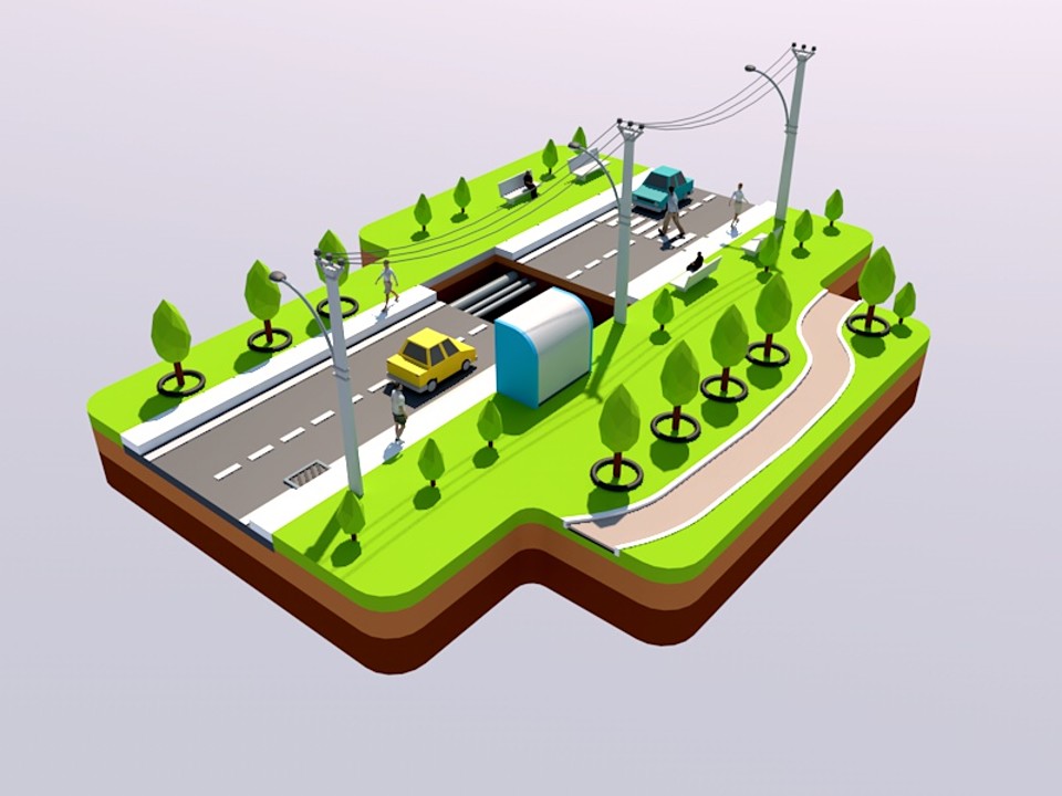 Utilities 3D Model