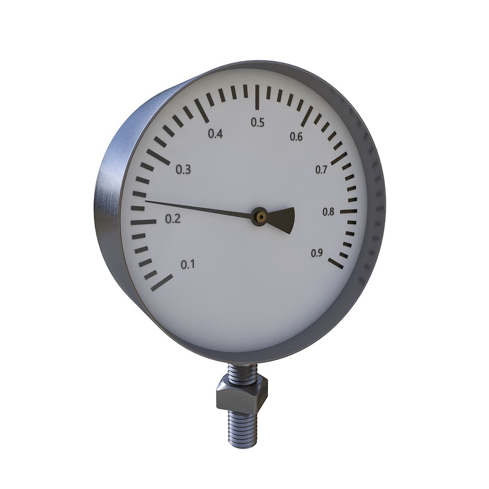Manometer 3D Model