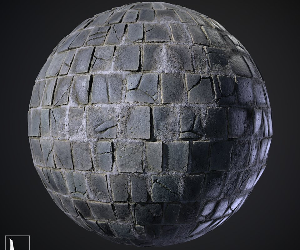 Cobblestone PBR Textures