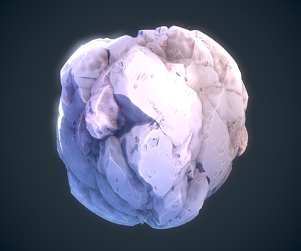 Stylized Rock - Substance Designer