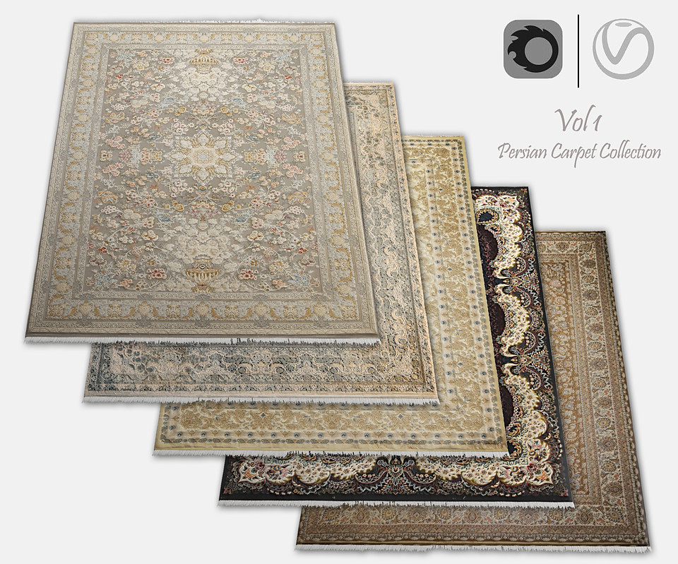 Persian Carpet Collection-vol1-4k texture