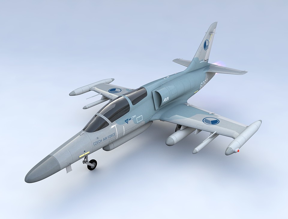 Aero L159 Alca 3D Model