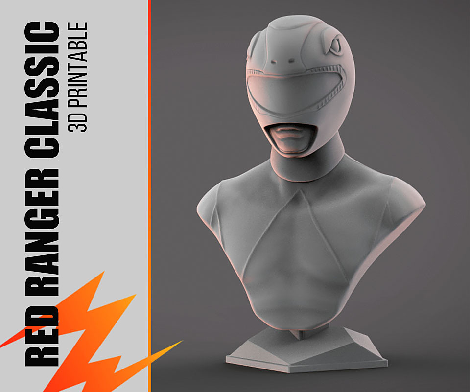 Red Ranger Classic Bust