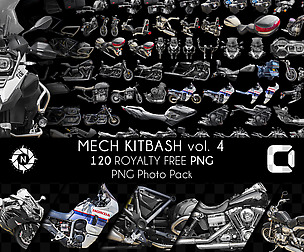 1000+ Kitbash brushes for concept art