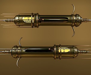Steampunk Syringe - Free 3D Assets Collection