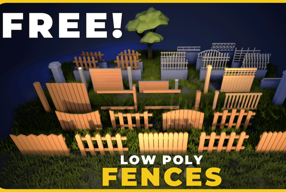 Low Poly: Fences