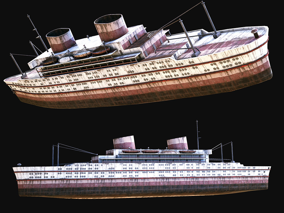 Abandoned Cruise Ship