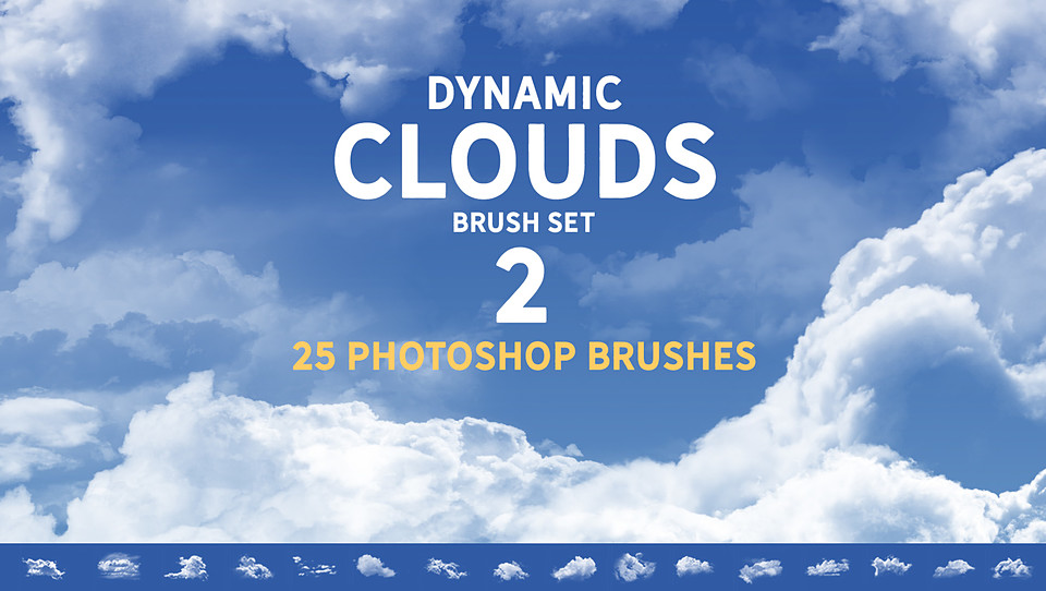 Dynamic Clouds Brush Set 2