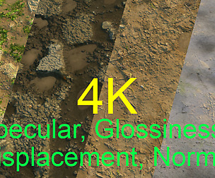 43k Earth Bathymetry Map