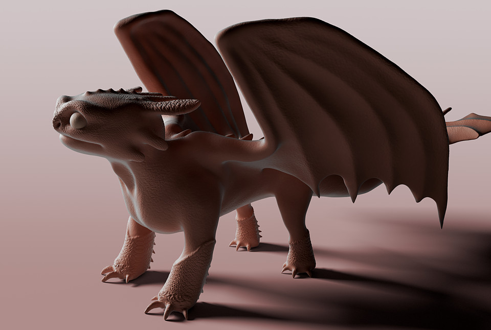 Toothless - STL file for 3D printing