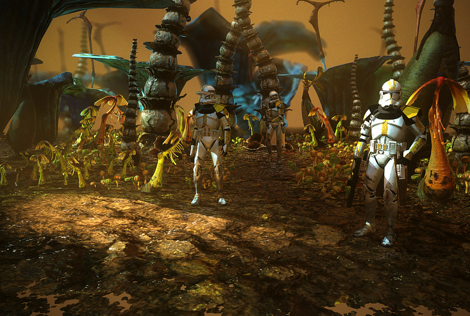 sci-fi Felucia stuff