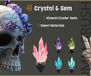 Gemstone Smart Material for Substance Painter
